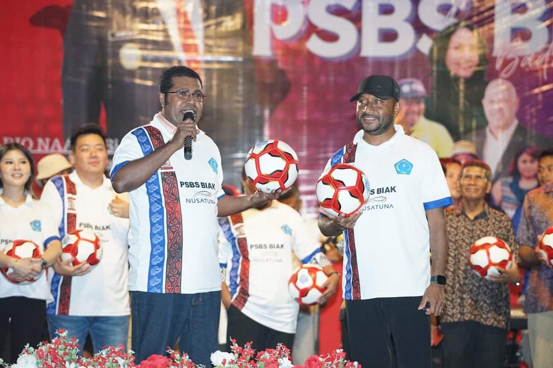 Dilaunching, PSBS Biak siap arungi kompetisi Liga 2 – Paraparatv.id